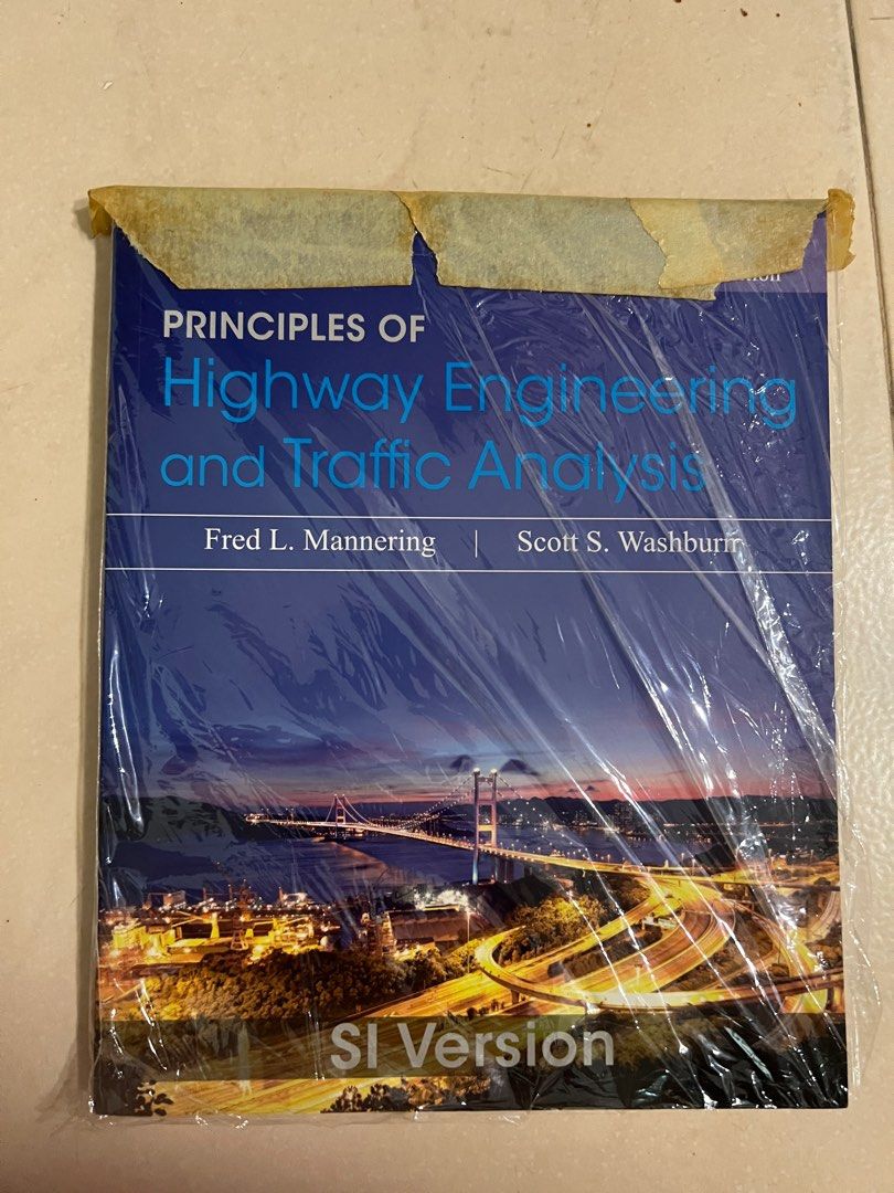 Principles of Highway Engineering and Traffic Analysis, Hobbies & Toys ...