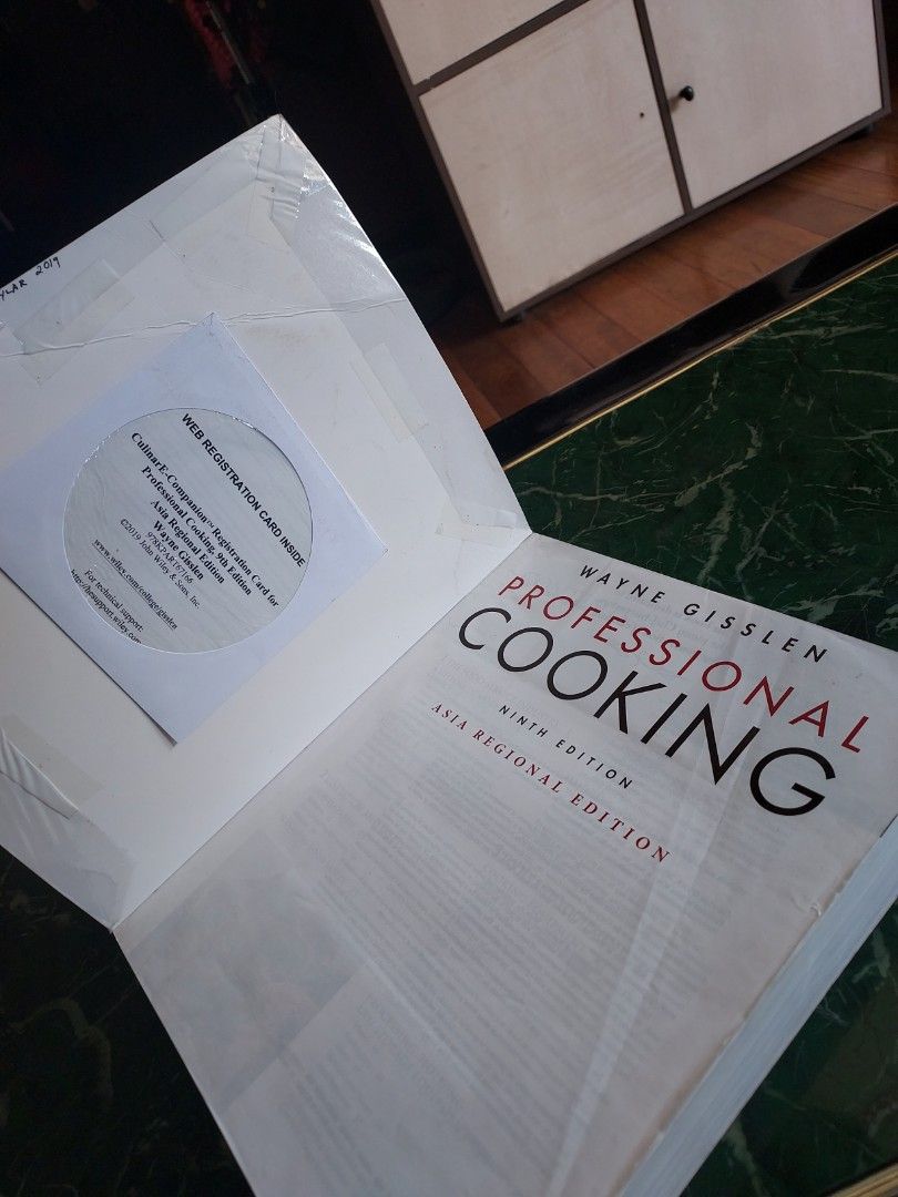Professional Cooking Wayne Gisslen Asia Edition, Hobbies & Toys, Books ...