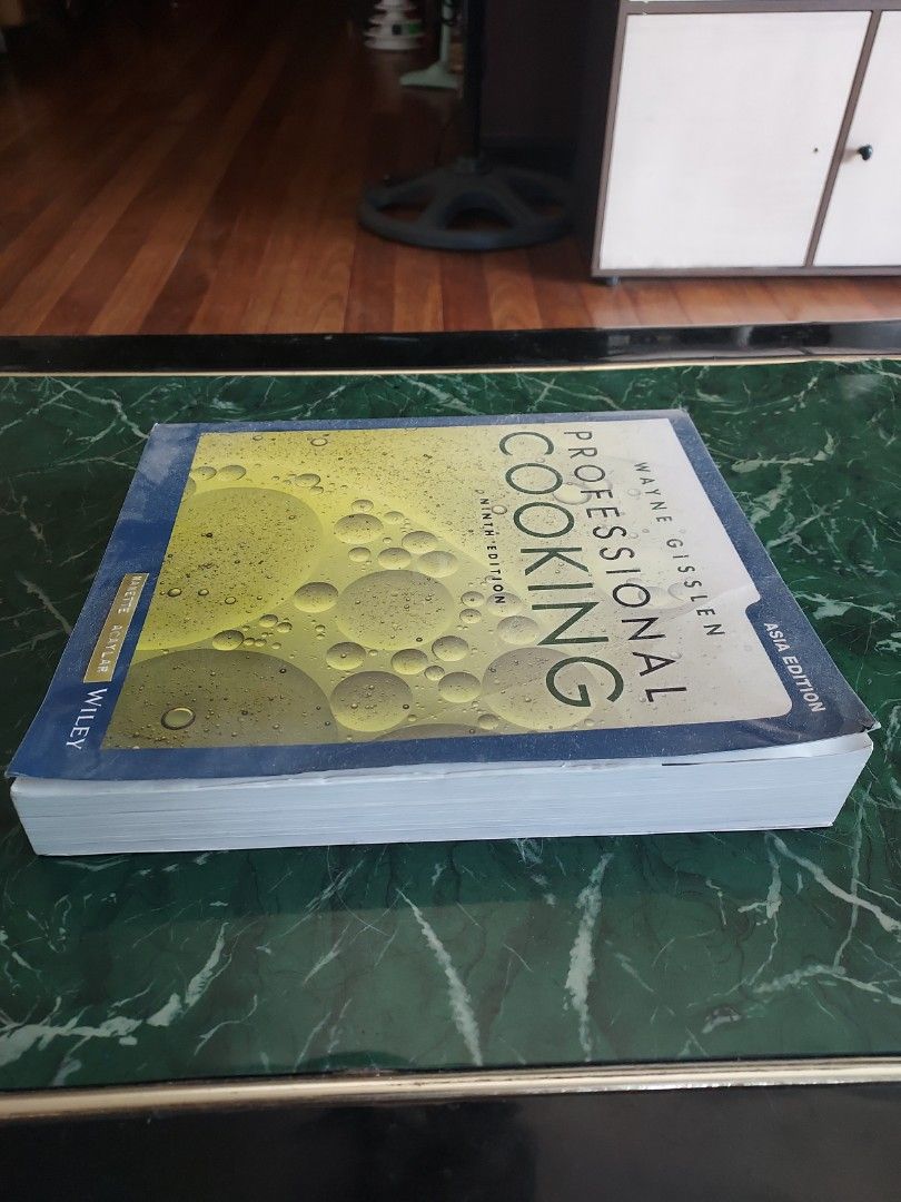 Professional Cooking Wayne Gisslen Asia Edition, Hobbies & Toys, Books ...