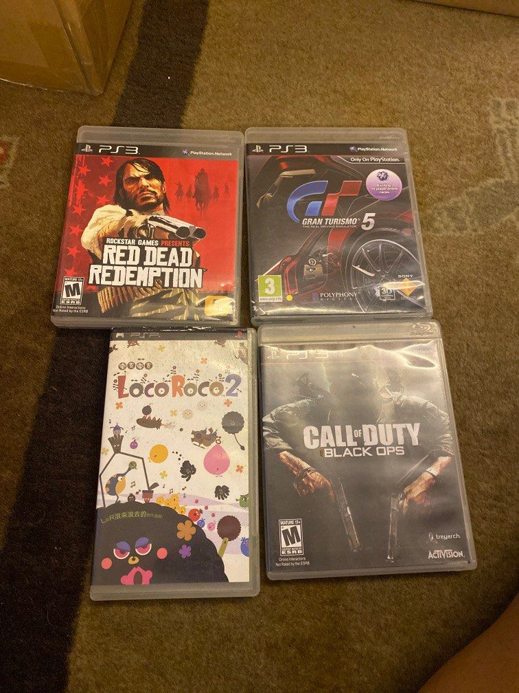 PS3 and PSP Games: COD Call of Duty Black Ops, Red Dead Redemption ...