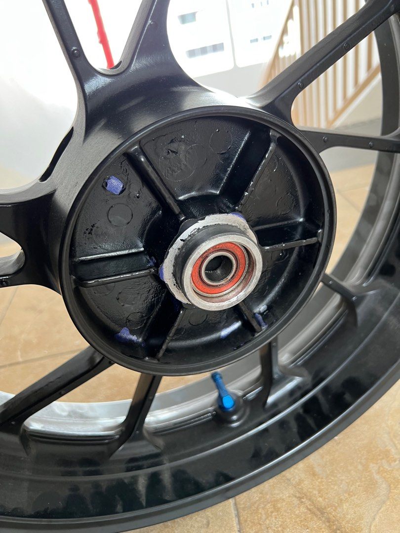 R15 V3 Stock Rims, Motorcycles, Motorcycle Accessories on Carousell