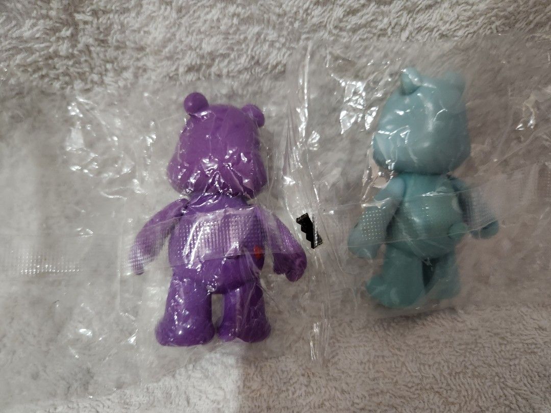 Care Bear Bedtime Soother Bear Poseable Plastic PVC Figure 3" Moon ...