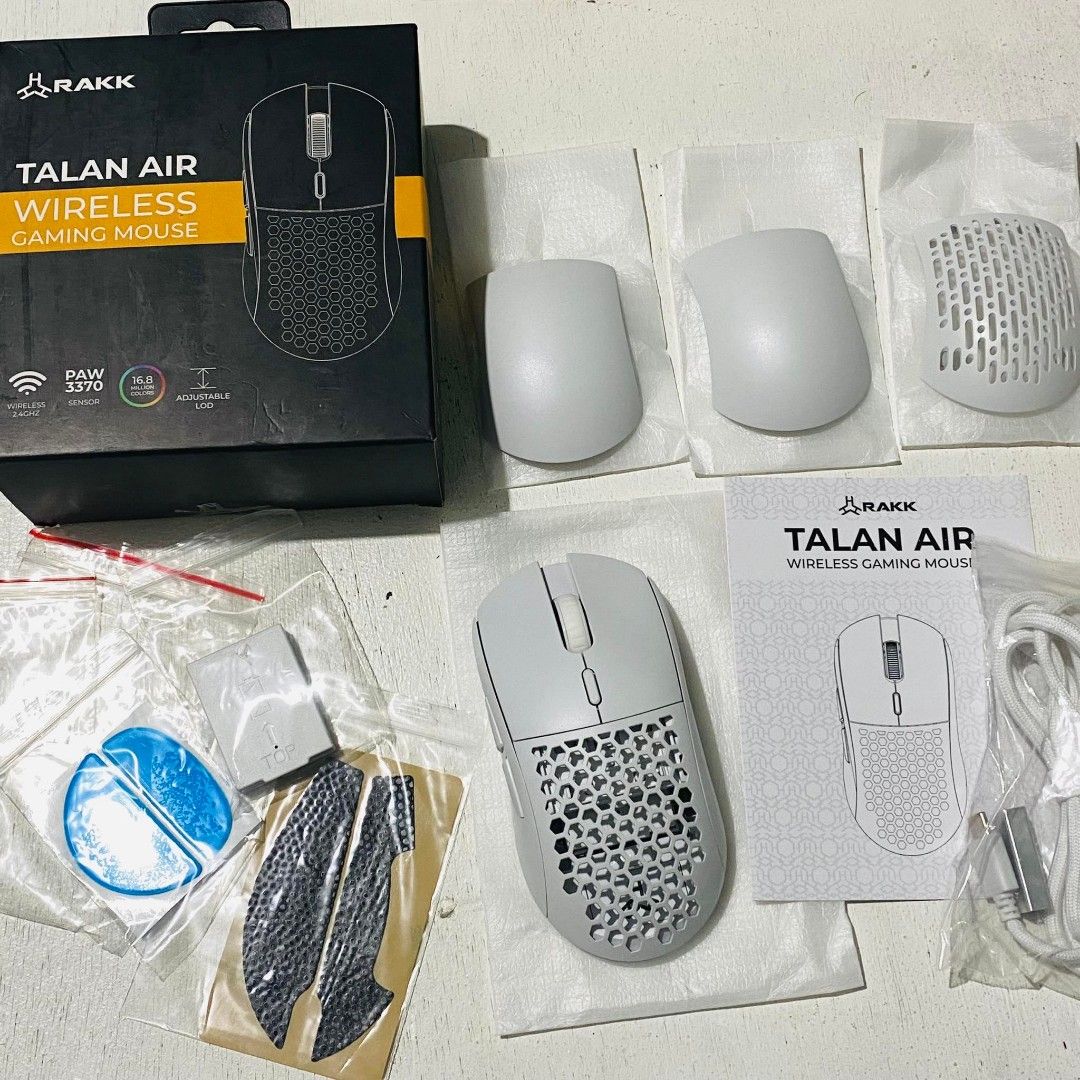 Rakk Talan air (white), Computers & Tech, Parts & Accessories, Mouse ...