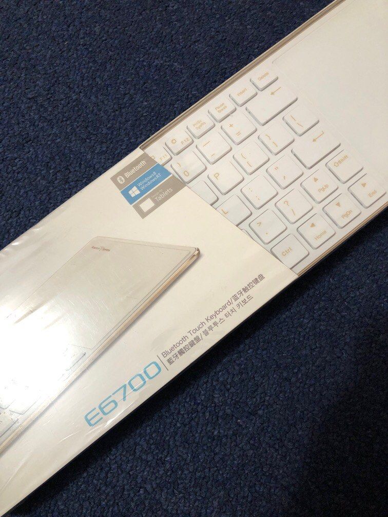 Rapoo E6700 wireless Bluetooth touch keyboard., Computers & Tech, Parts ...