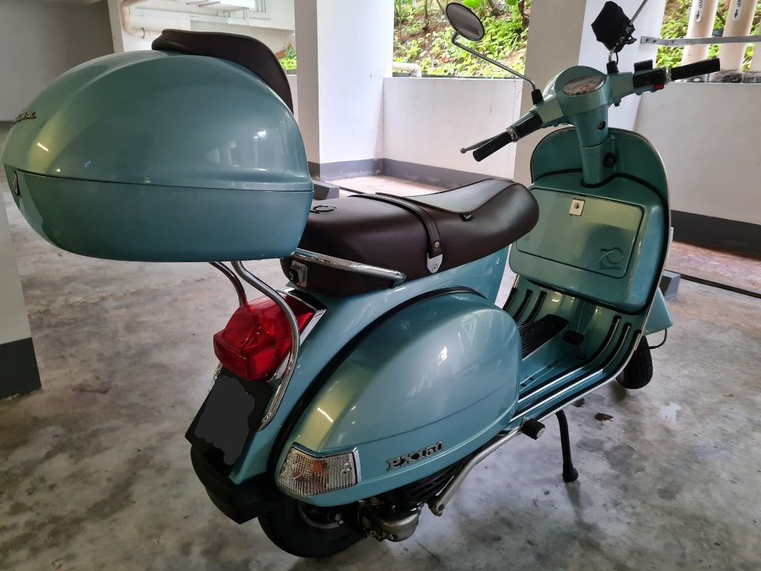 2017 Rare Collector Edition EU Asia Vespa 70th Anniversary PX-150 Kickstart 2-Stroke nt ...