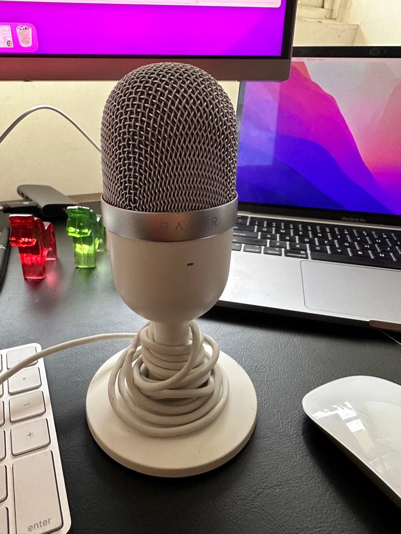 Razer microphone, Audio, Microphones on Carousell