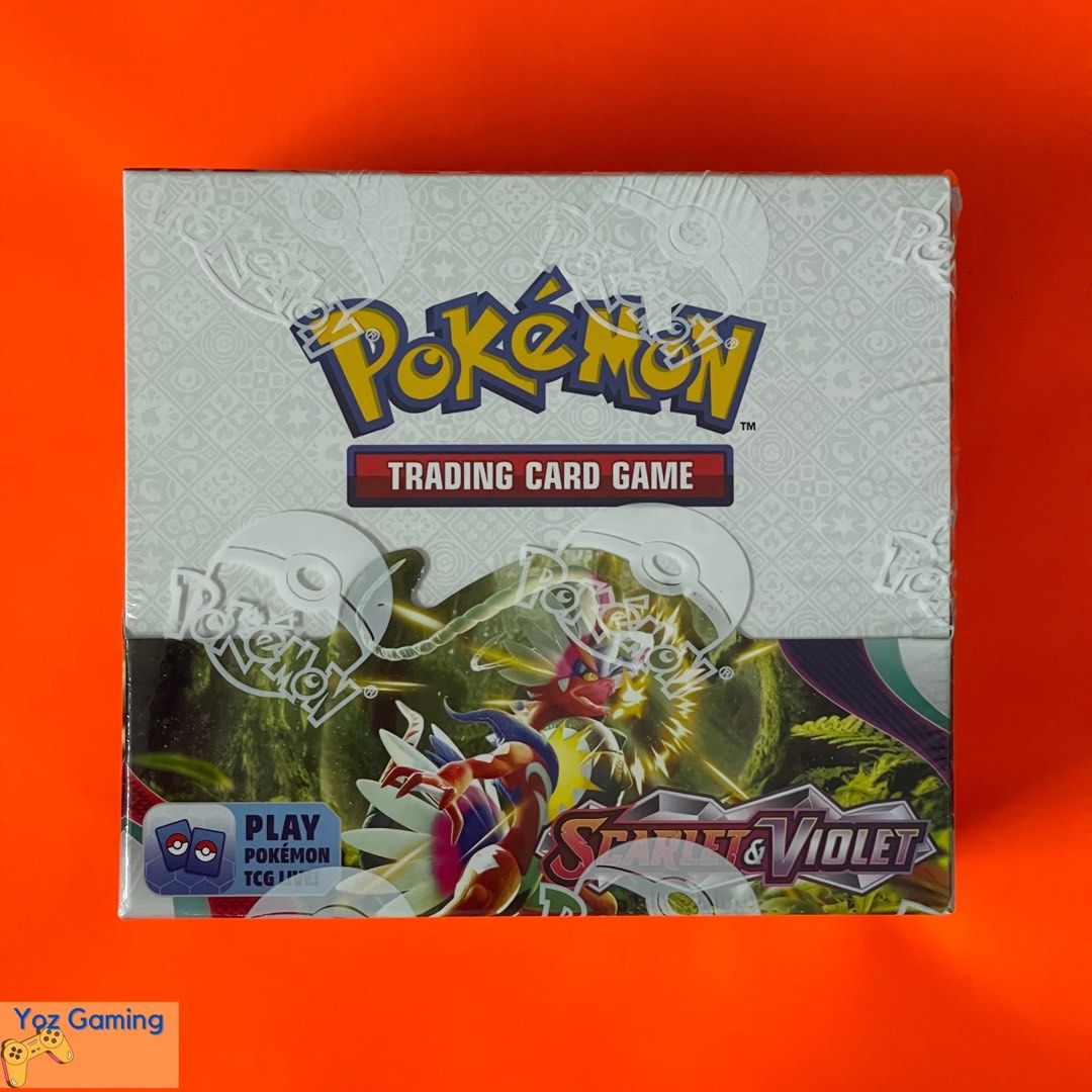 [Ready Stock] Pokemon TCG Scarlet & Violet Base Set Booster Box SV1 ...