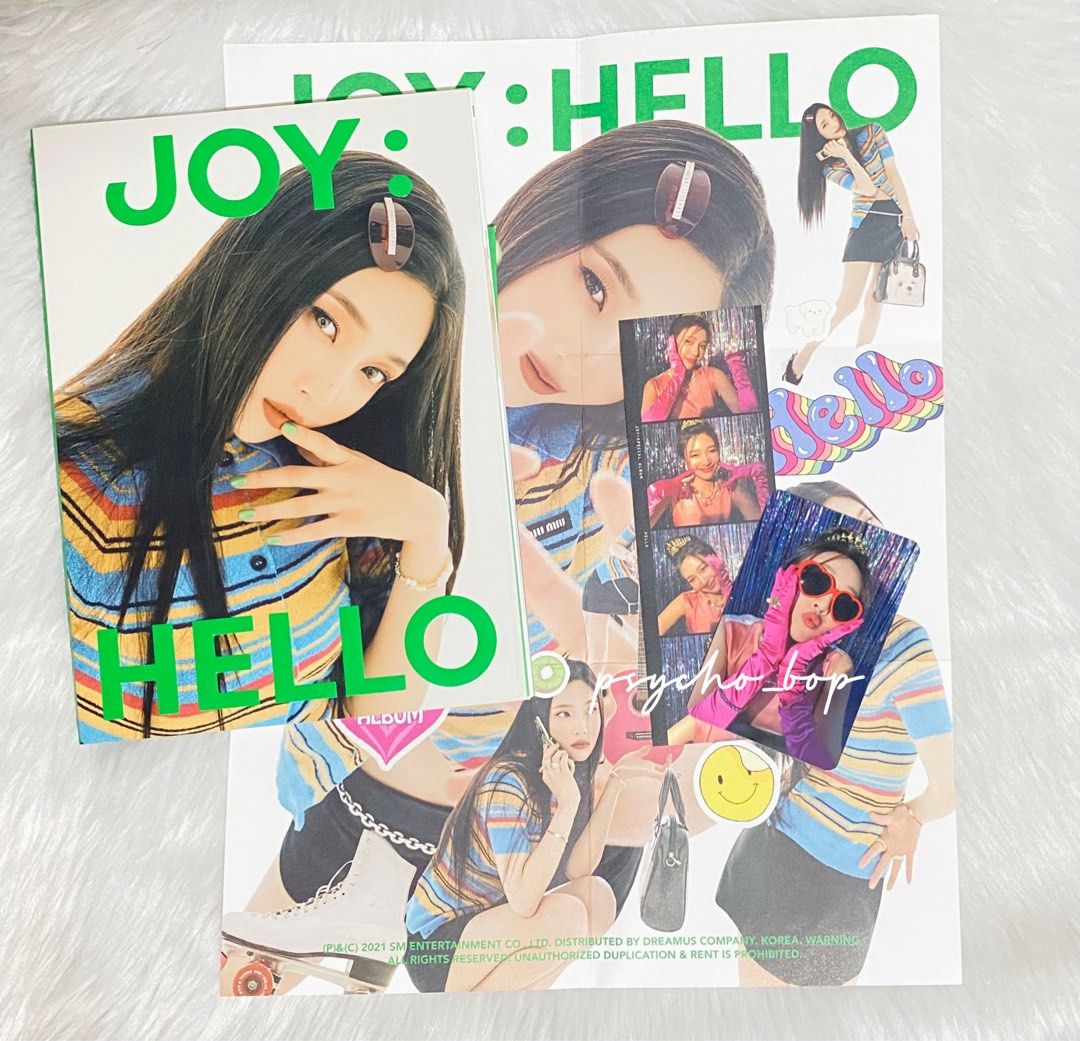 Red Velvet Joy Hello Album on Carousell