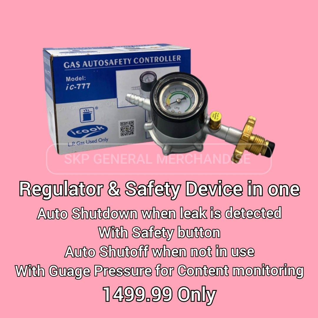 Regulator and Safety Device in One on Carousell