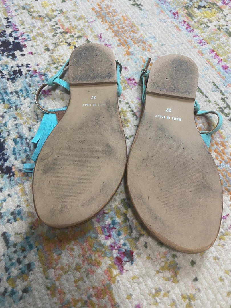 Replay flat sandals, Women's Fashion, Footwear, Sandals on Carousell