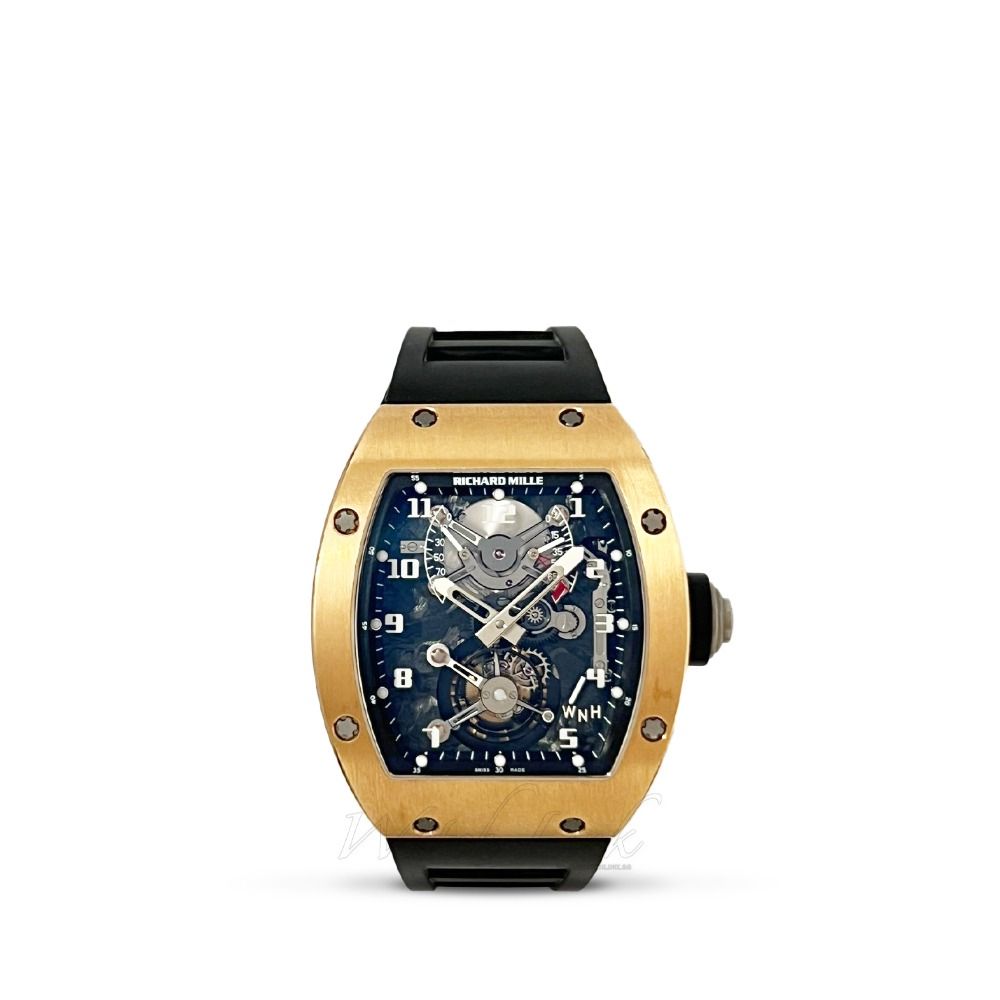 Richard Mille Tourbillon Pink Gold V2 RM002 AH PG, Luxury, Watches on ...