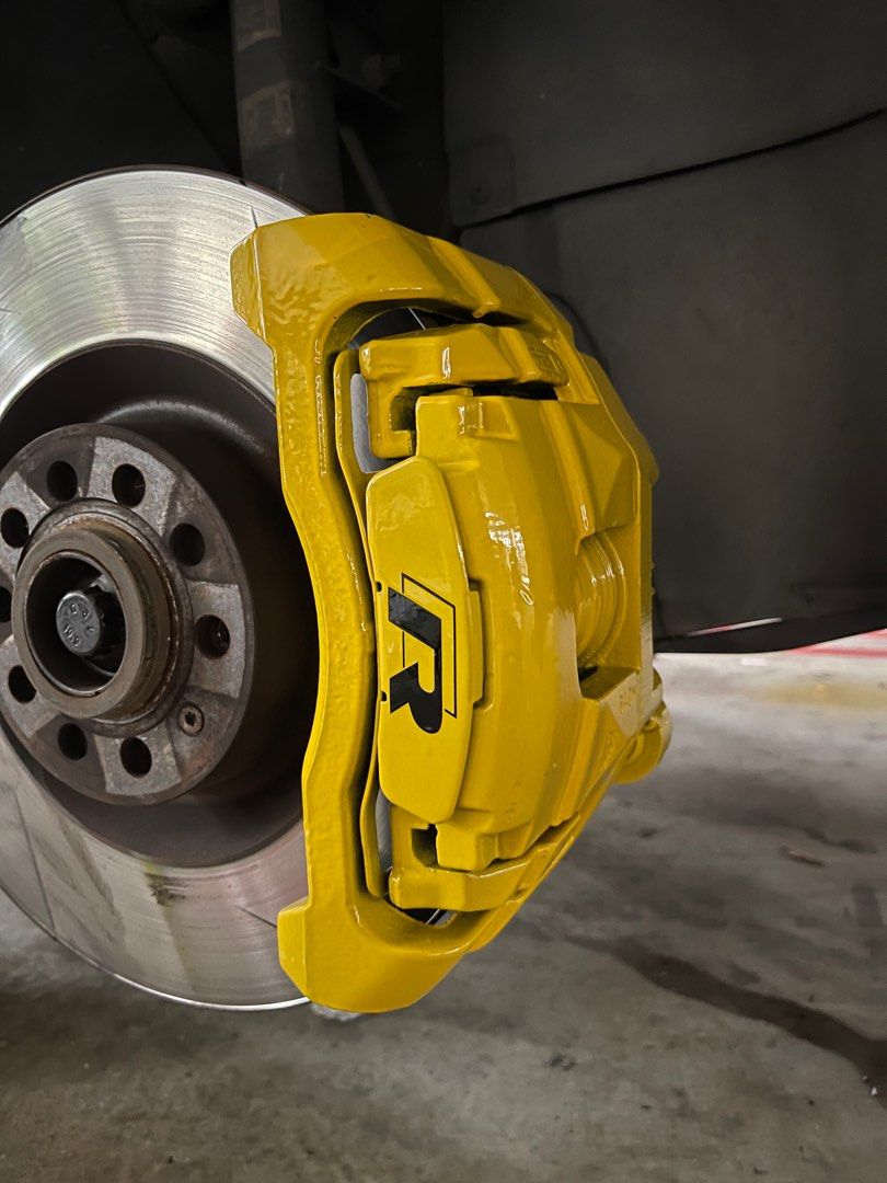 RIM CALIPER SPRAYING WITH 2K LACQUER, KERB RASH REPAIR, DECHROME, BBK ...