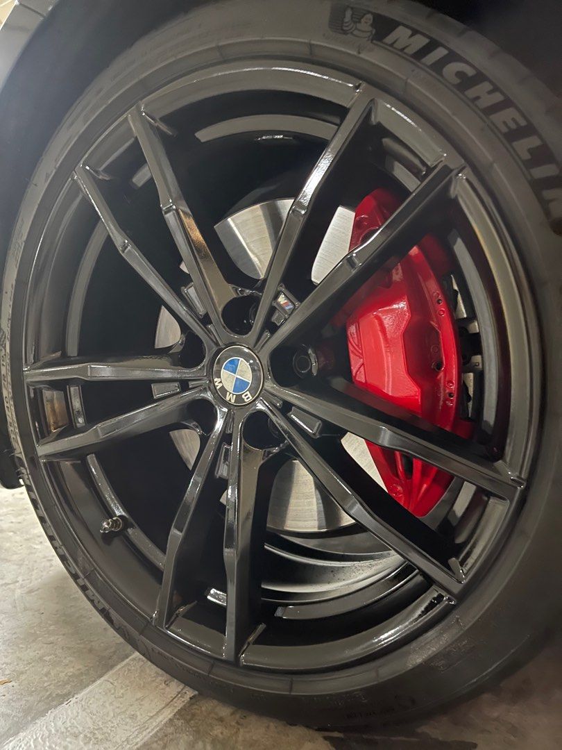 RIM CALIPER SPRAYING WITH 2K LACQUER, KERB RASH REPAIR, DECHROME, BBK ...