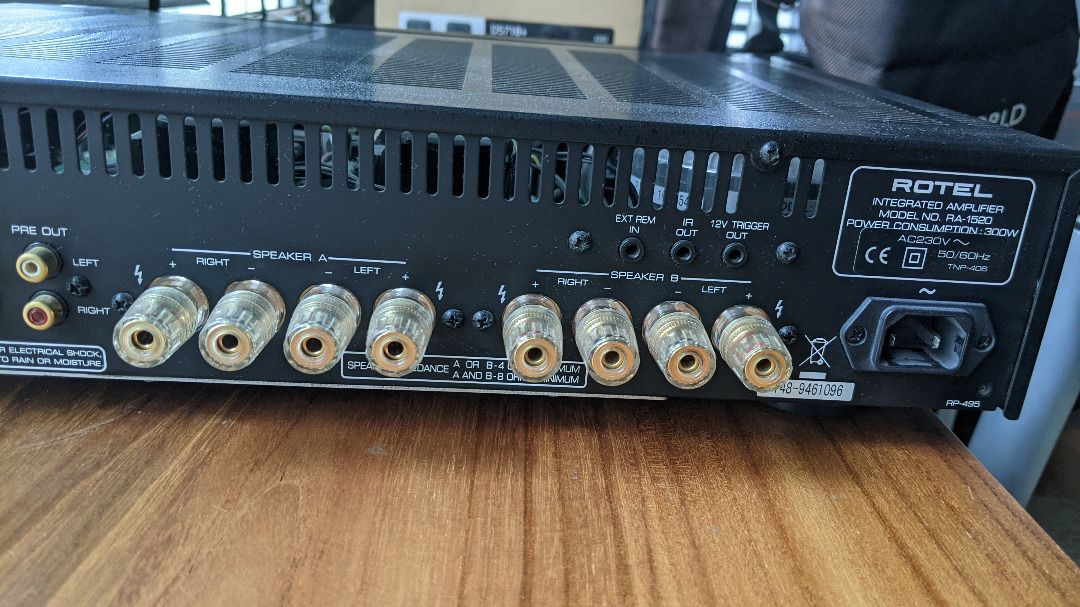 Rotel RA1520 integrated amp, Audio, Soundbars, Speakers & Amplifiers on ...