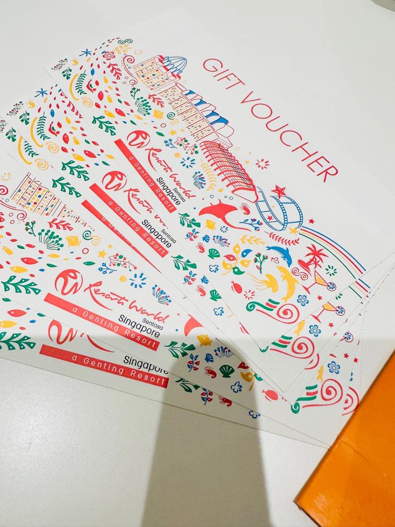 RWS Resorts World Sentosa Vouchers (Value $250), Tickets & Vouchers ...