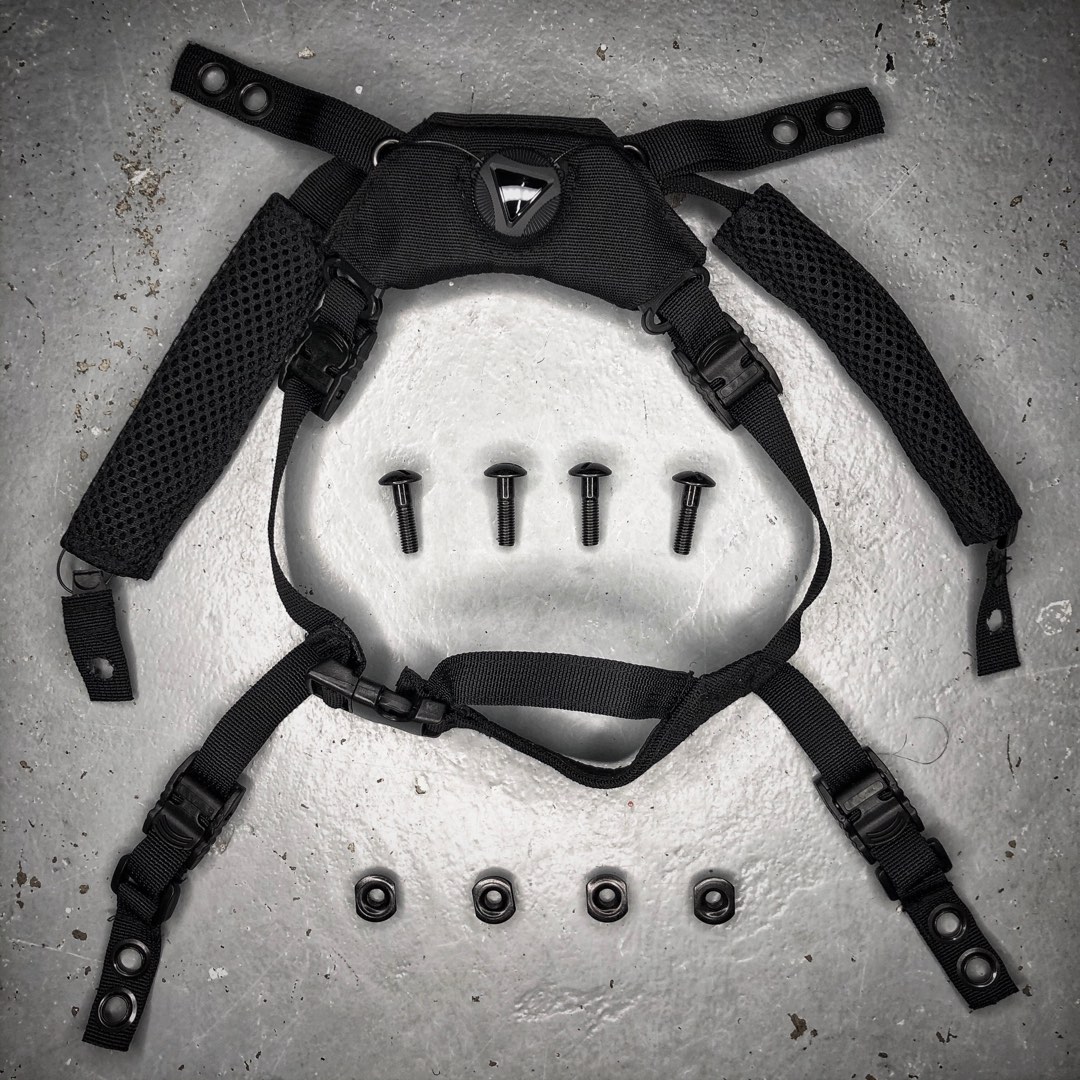 SAF Helmet Strap, Motorcycles, Motorcycle Accessories on Carousell