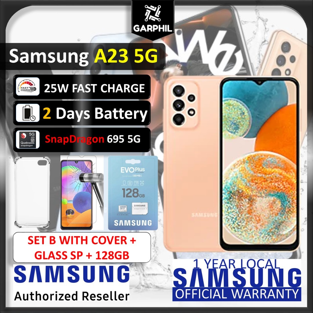 Samsung Galaxy A23 5G (8GB/128GB) 6.6-Inch Smartphone, Mobile Phones ...