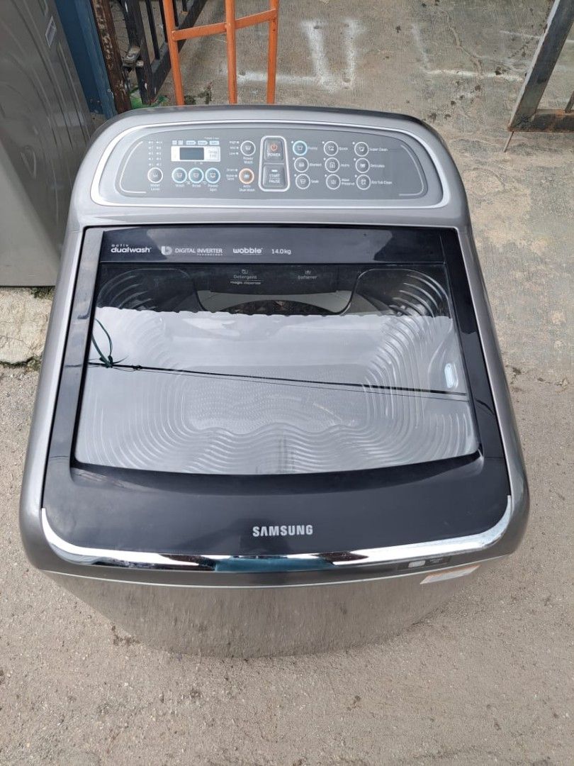 Samsung inverter top load washing machine 14 kg, TV & Home Appliances ...