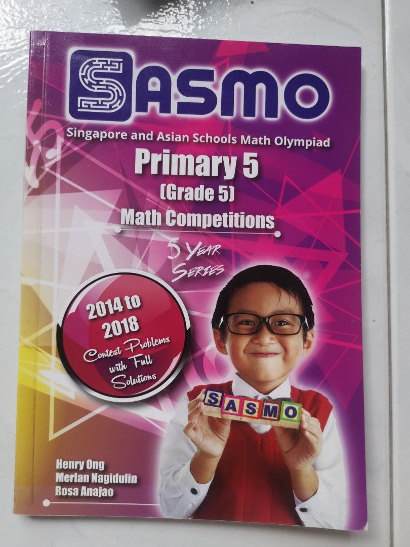 Sasmo Primary 5 Math Olympiad, Hobbies & Toys, Books & Magazines ...