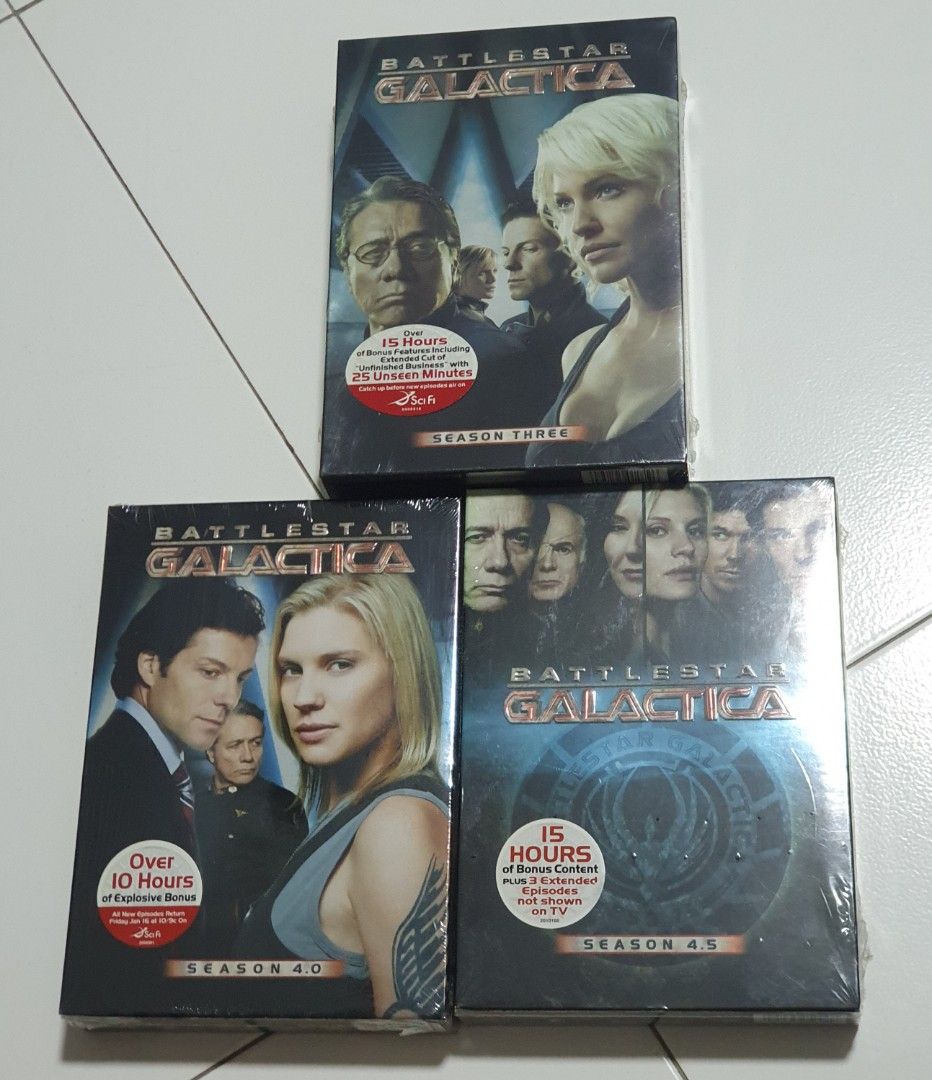 SCIENCE FICTION DVD: Star Trek Babylon Andromeda Battlestar Galactica ...