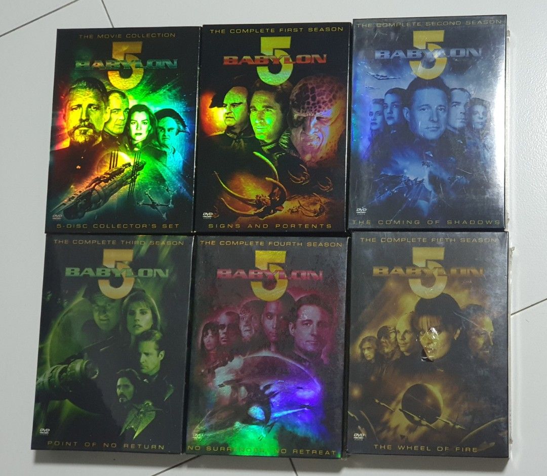 SCIENCE FICTION DVD: Star Trek Babylon Andromeda Battlestar Galactica ...