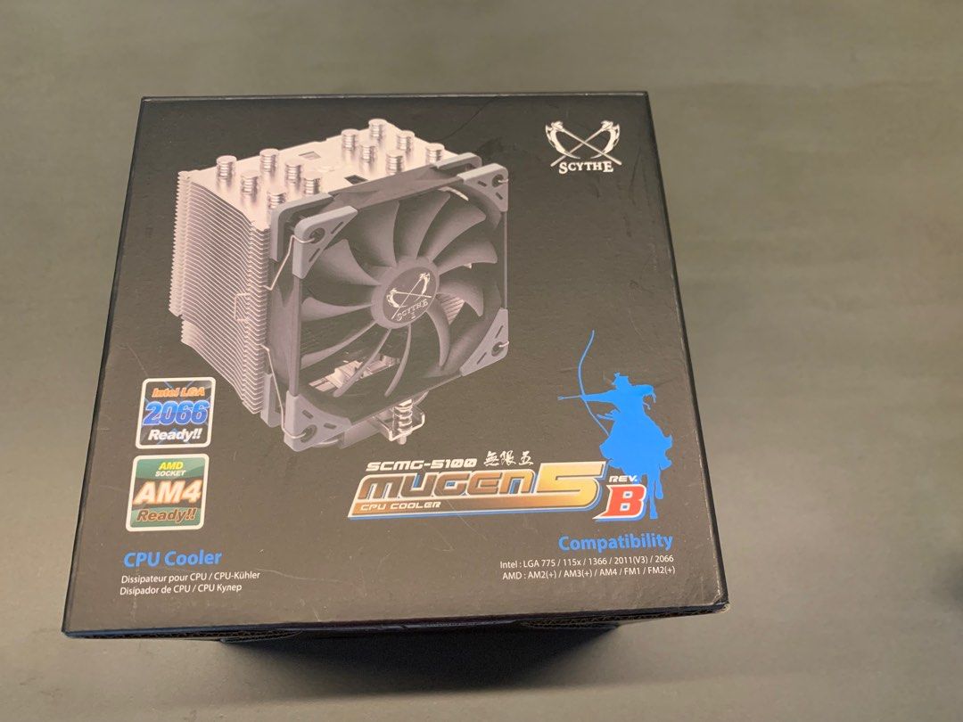 Scythe Mugen 5 Rev.B CPU Cooler, Computers & Tech, Parts & Accessories ...