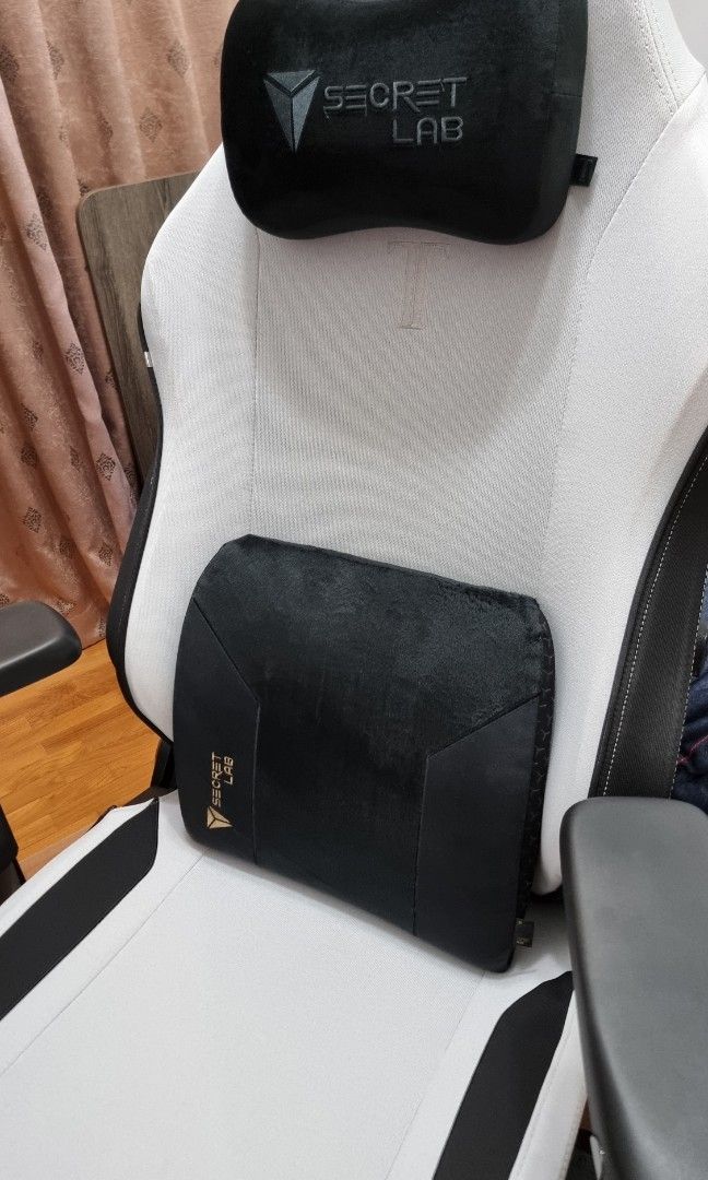 Secretlab lumbar pillow pro, Furniture & Home Living, Furniture, Chairs ...