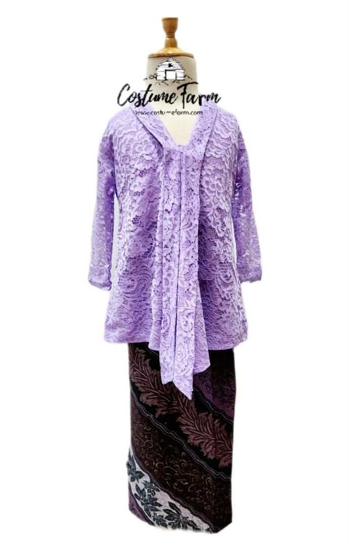 Sg Instock Malay Girl Kebaya Malay Girl Tradtional Ethnic Costume