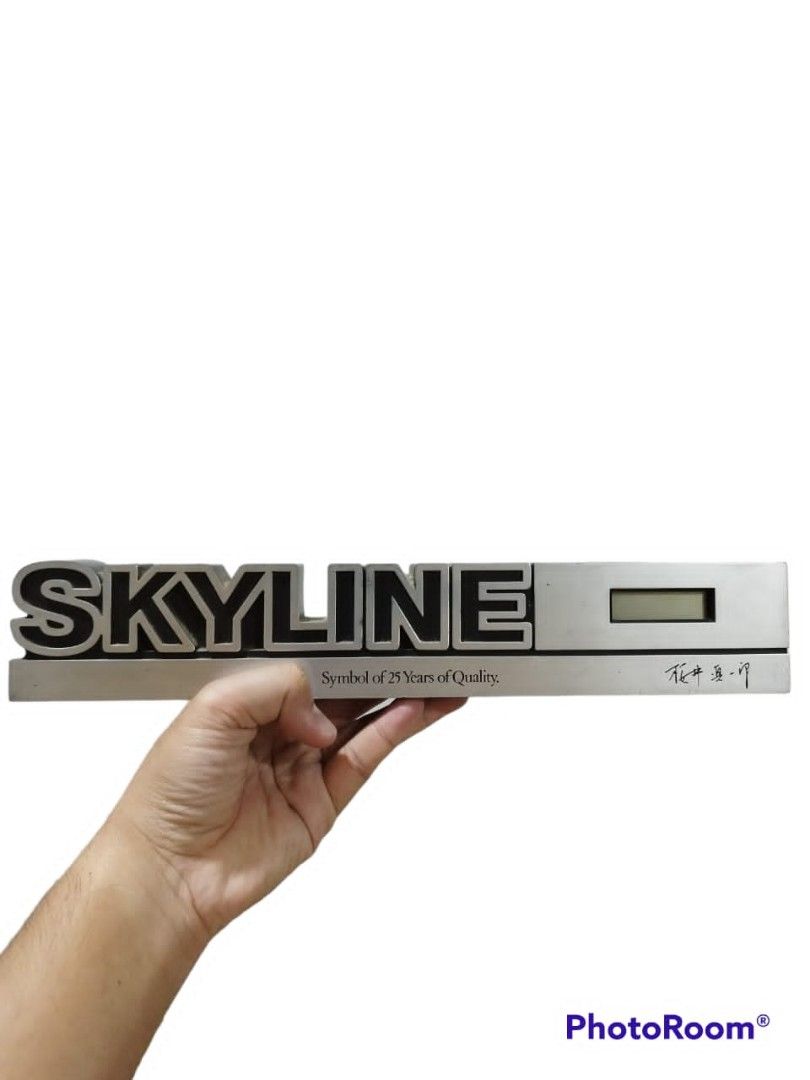 Signage Skyline With Timer, Hobbies & Toys, Collectibles & Memorabilia ...