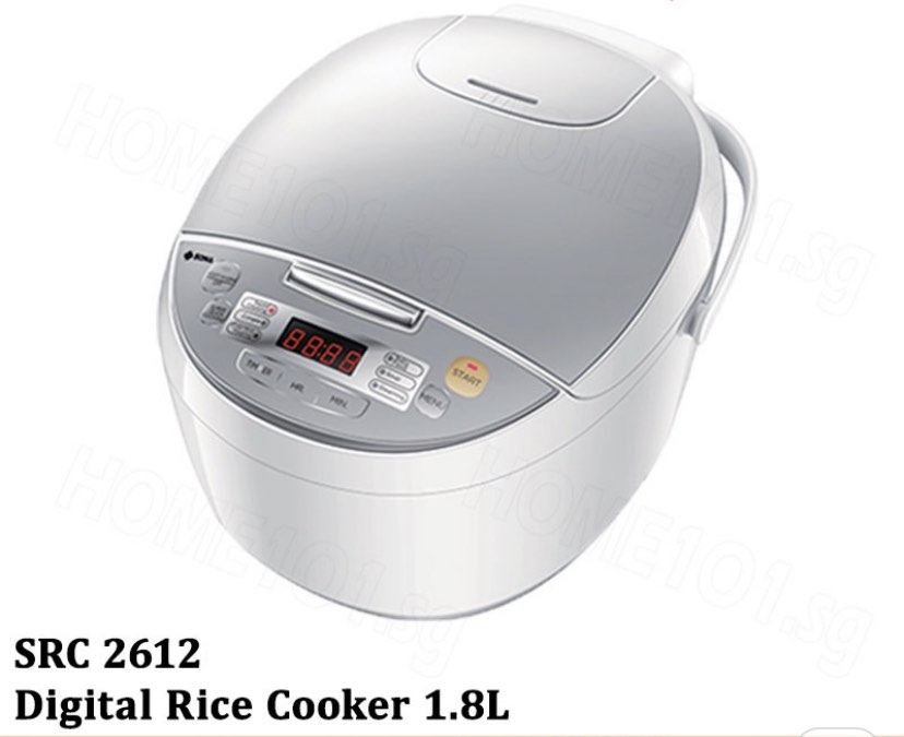 Sona digital rice cooker 1.8l, TV & Home Appliances, Kitchen Appliances ...