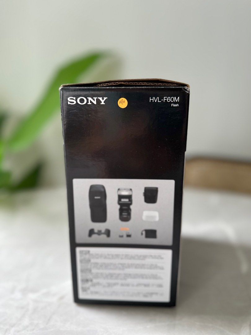 SONY Flash HVL-F60M (Almost New), Photography, Photography Accessories ...