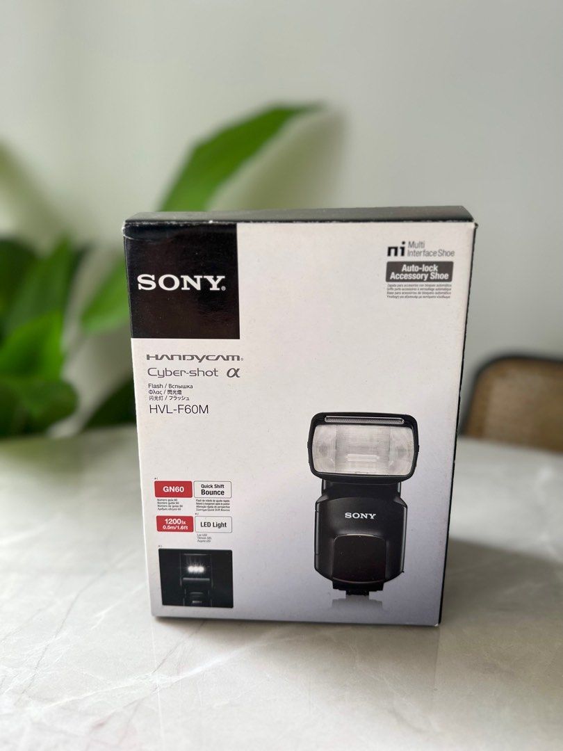 SONY Flash HVL-F60M (Almost New), Photography, Photography Accessories ...