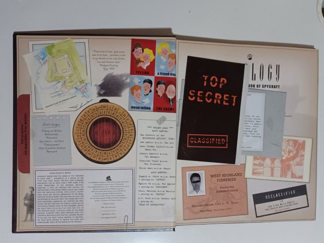 Spyology, an Interactive Children's book, Hobbies & Toys, Books ...