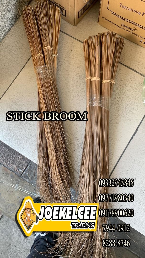 STICK BROOM, Furniture & Home Living, Cleaning & Homecare Supplies ...