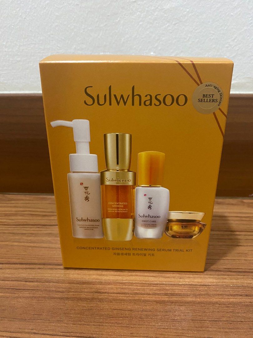 Sulwhasoo Concentrated Ginseng Renewing Serum EX 15ml Trial Kit ...