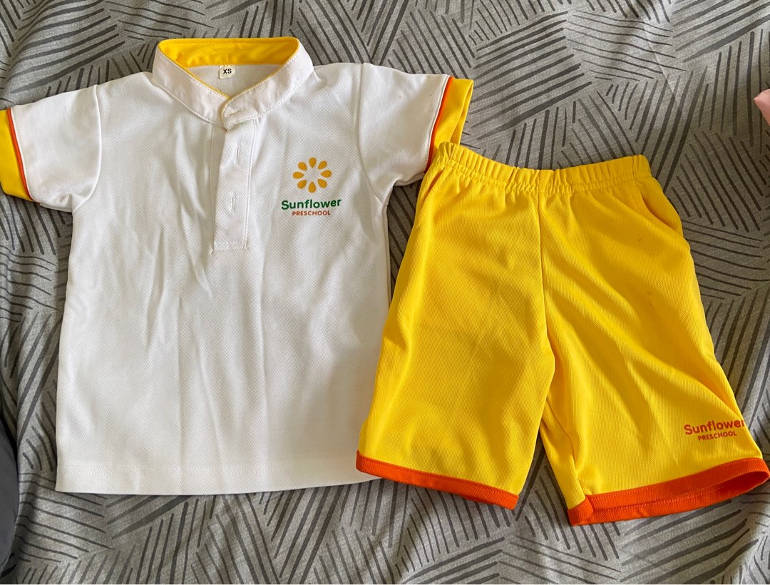 Sunflower playgroup uniforms, Babies & Kids, Babies & Kids Fashion on ...