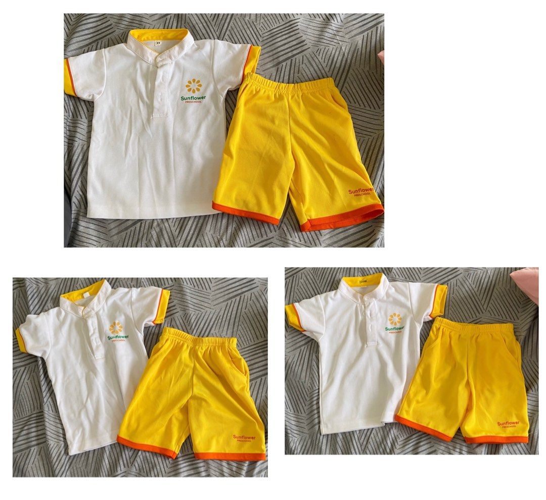 Sunflower playgroup uniforms, Babies & Kids, Babies & Kids Fashion on ...