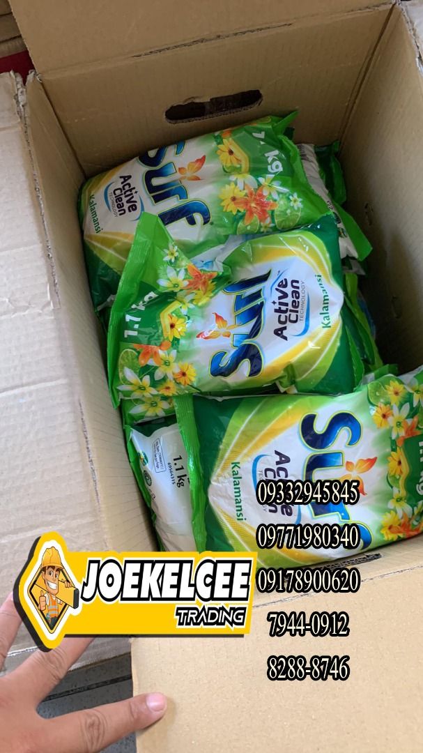 SURF DETERGENT POWDER 1100G, Furniture & Home Living, Cleaning ...