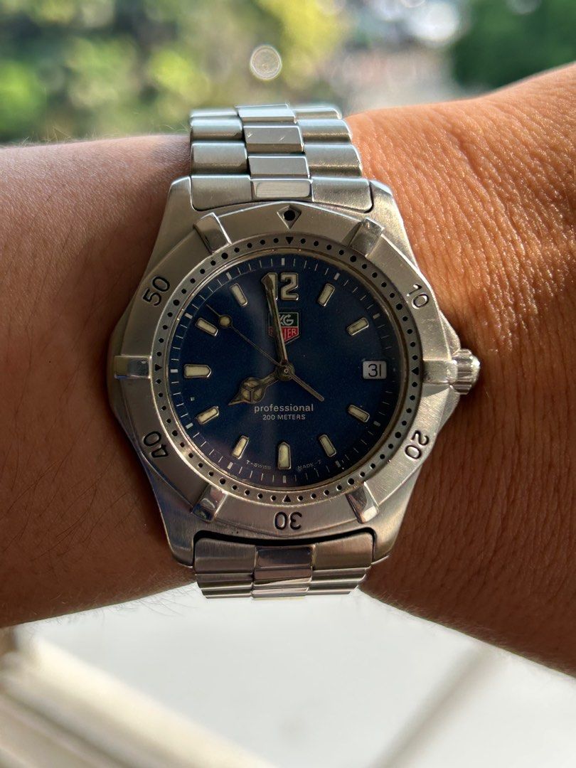 TAG HEUER PROFESSIONAL, Men's Fashion, Watches & Accessories, Watches ...
