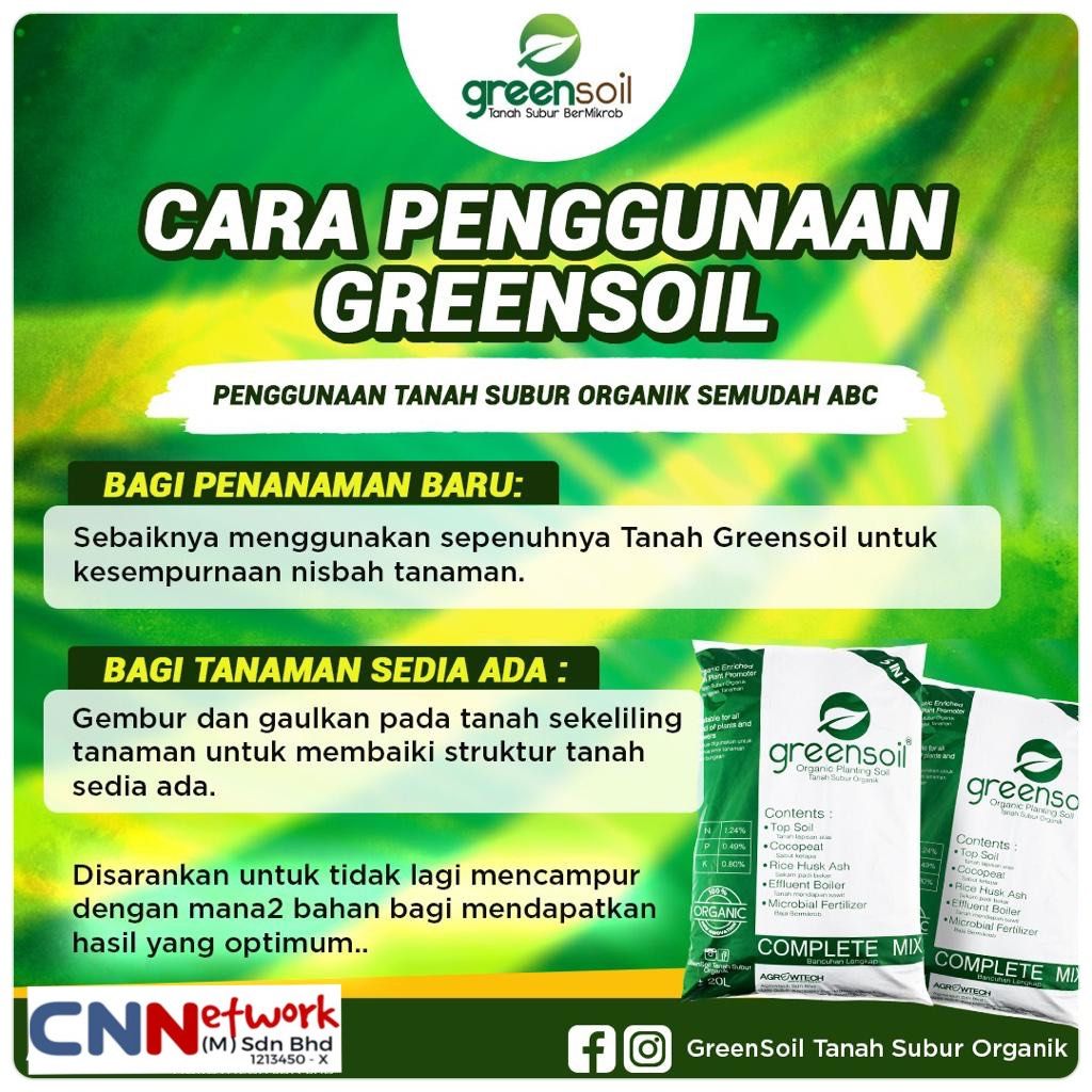 Tanah Baja Organik Subur Garden soil, Furniture & Home Living ...