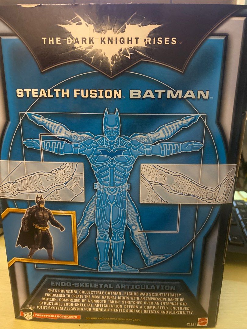 TDKR Stealth Fusion BATMAN, Hobbies & Toys, Toys & Games on Carousell