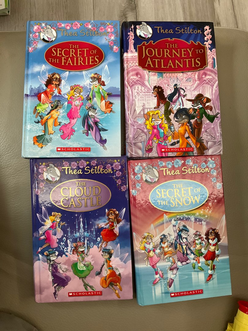Thea Stilton and the Thea Sisters, 興趣及遊戲, 書本 & 文具, 小朋友書 - Carousell