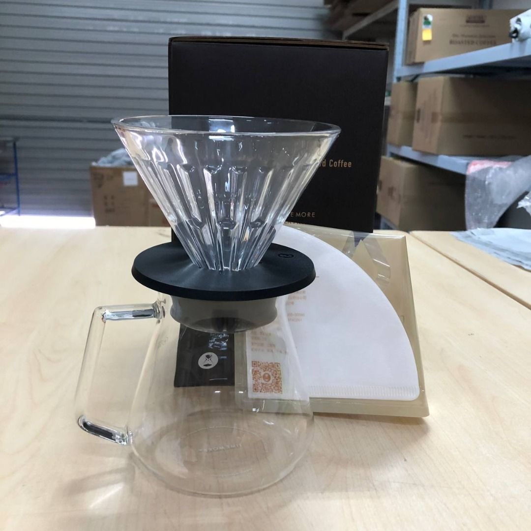 Timemore - Glass Crystal Dripper + Server Set 01/02 Gift Set, TV & Home ...