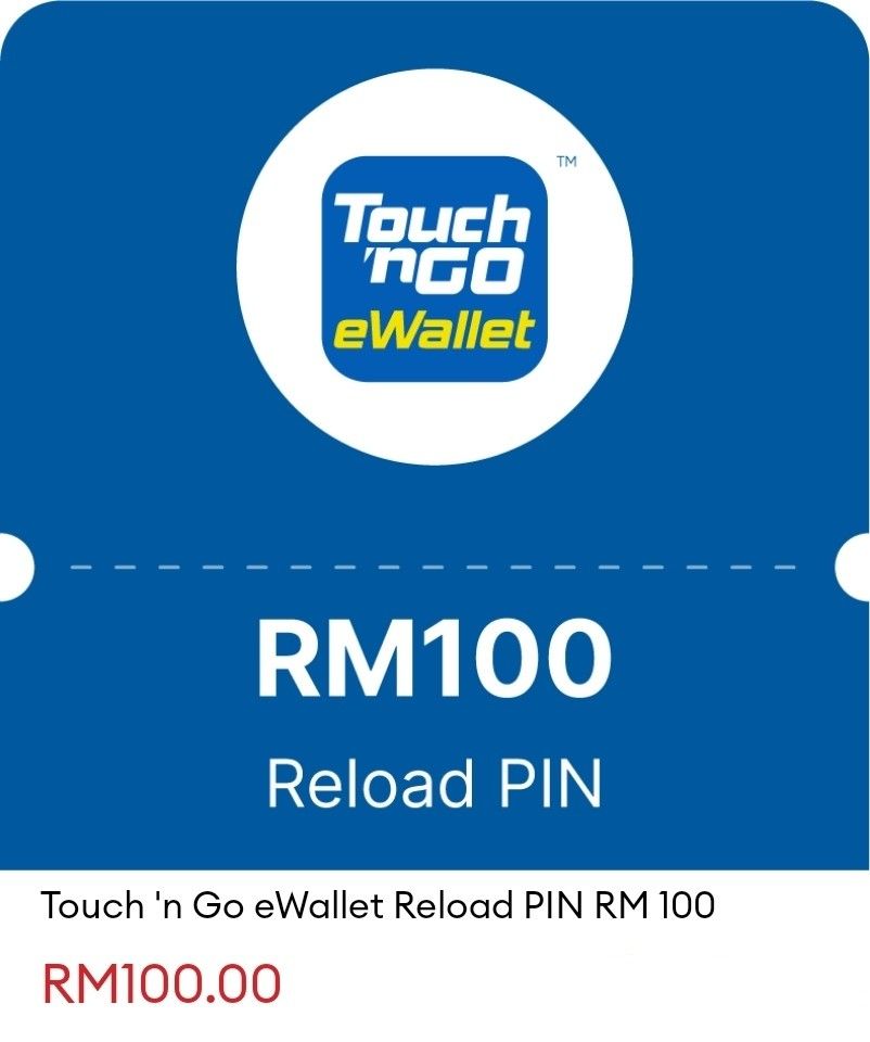 TnG Reload Pin RM100 (Limited), Mobile Phones & Gadgets, Other Gadgets ...