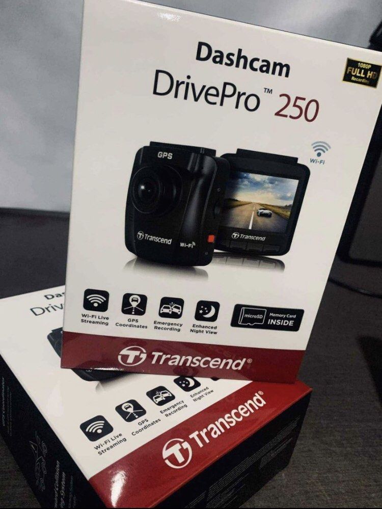 Transcend DrivePro 250 Dashcam 32GB TS-DP250A-32G on Carousell