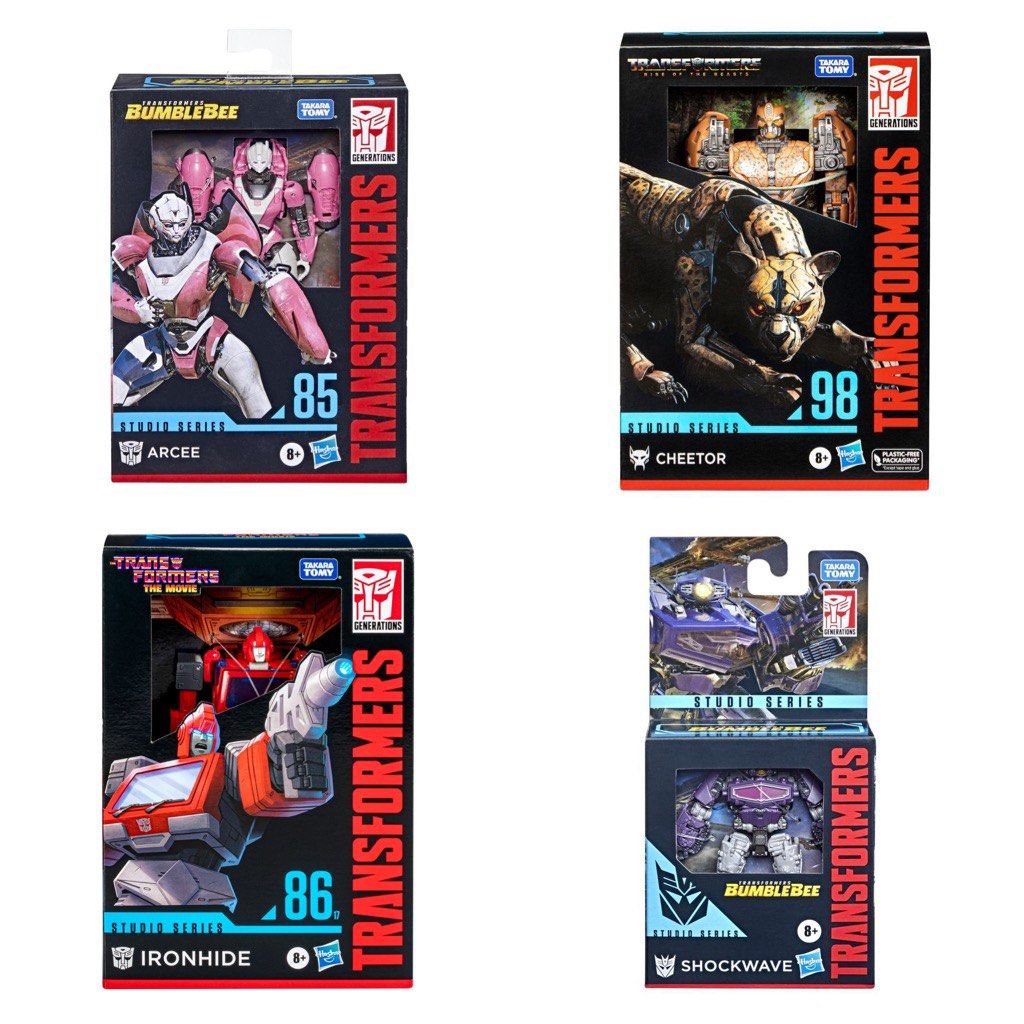 Transformers Generations Studio Series 86 Wreck-Gar Sweep 73 Grindor ...