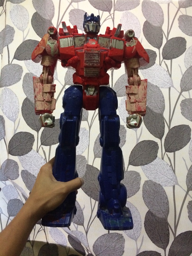 Transformers Optimus Prime RARE Large 16" Transformers Action Figure ...