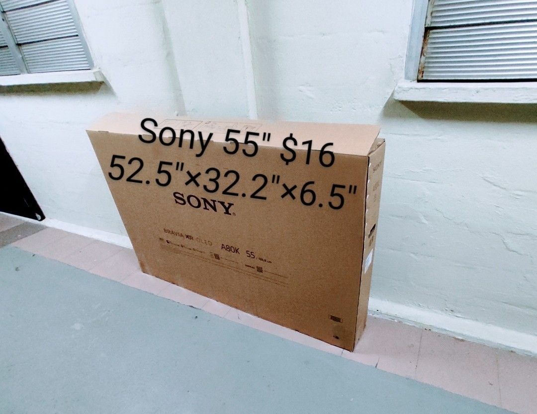 TV boxes with styrofoam, Furniture & Home Living, Home Improvement ...