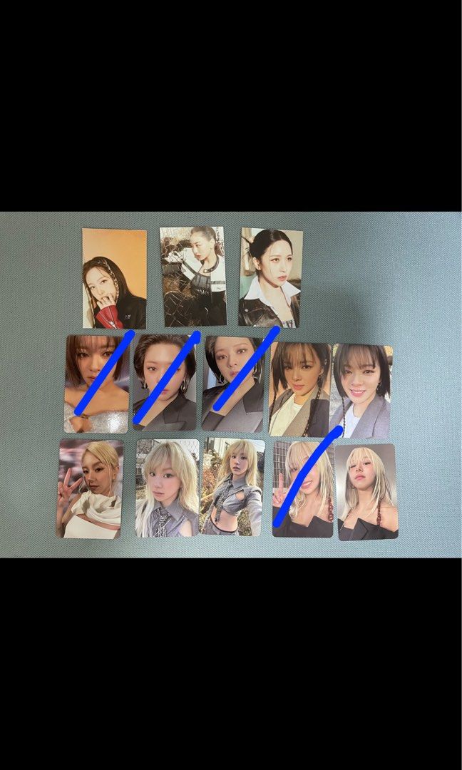 TWICE ready to be regular digipack photocards nayeon jeongyeon momo sana jihyo mina dahyun ...