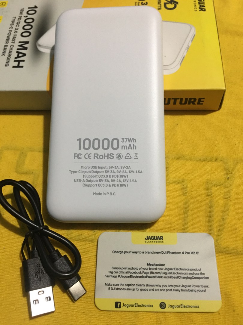 type c power bank 18W fast charging, Mobile Phones & Gadgets, Mobile ...